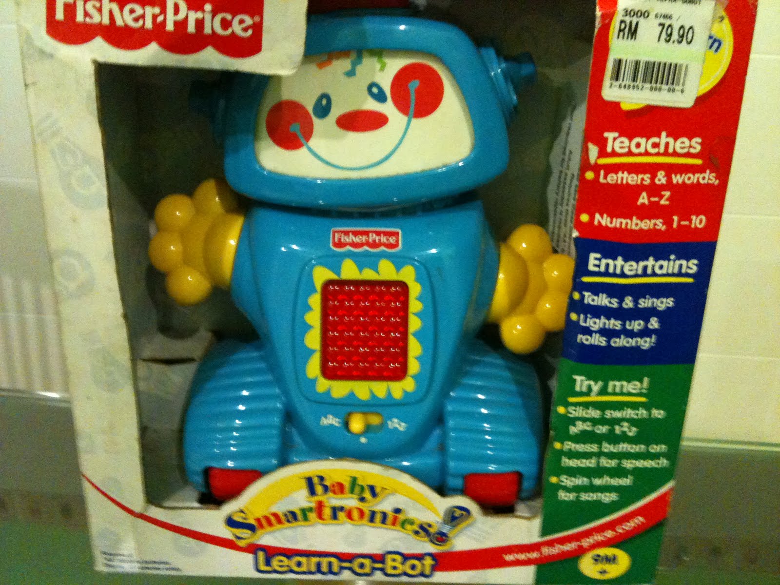 Little BB Shop: Fisher Price Learn-a-bot - BRAND NEW IN BOX